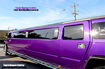 Purple Hummer Limousine Perth | Purple Limo Hire